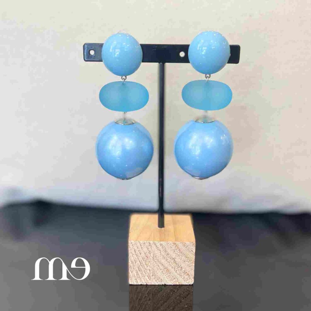 BO Clip Perle Isan bleu F Bramli – MAISON EMMA